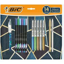 BIC Stifte-Set Mixed Pack Metallic 14 Teile zum Top-Preis