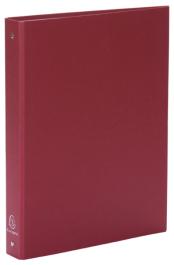 Ringmappe A4 4 Ringe Ø 30 mm rot zum Top-Preis