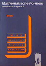 Helmut Sieber - Mathematische Formeln Erweiterte Ausgabe E ...