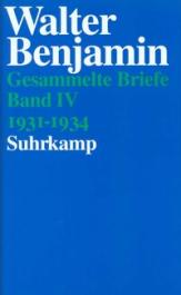 Walter Benjamin - Gesammelte Briefe. 6 Bände » Buch