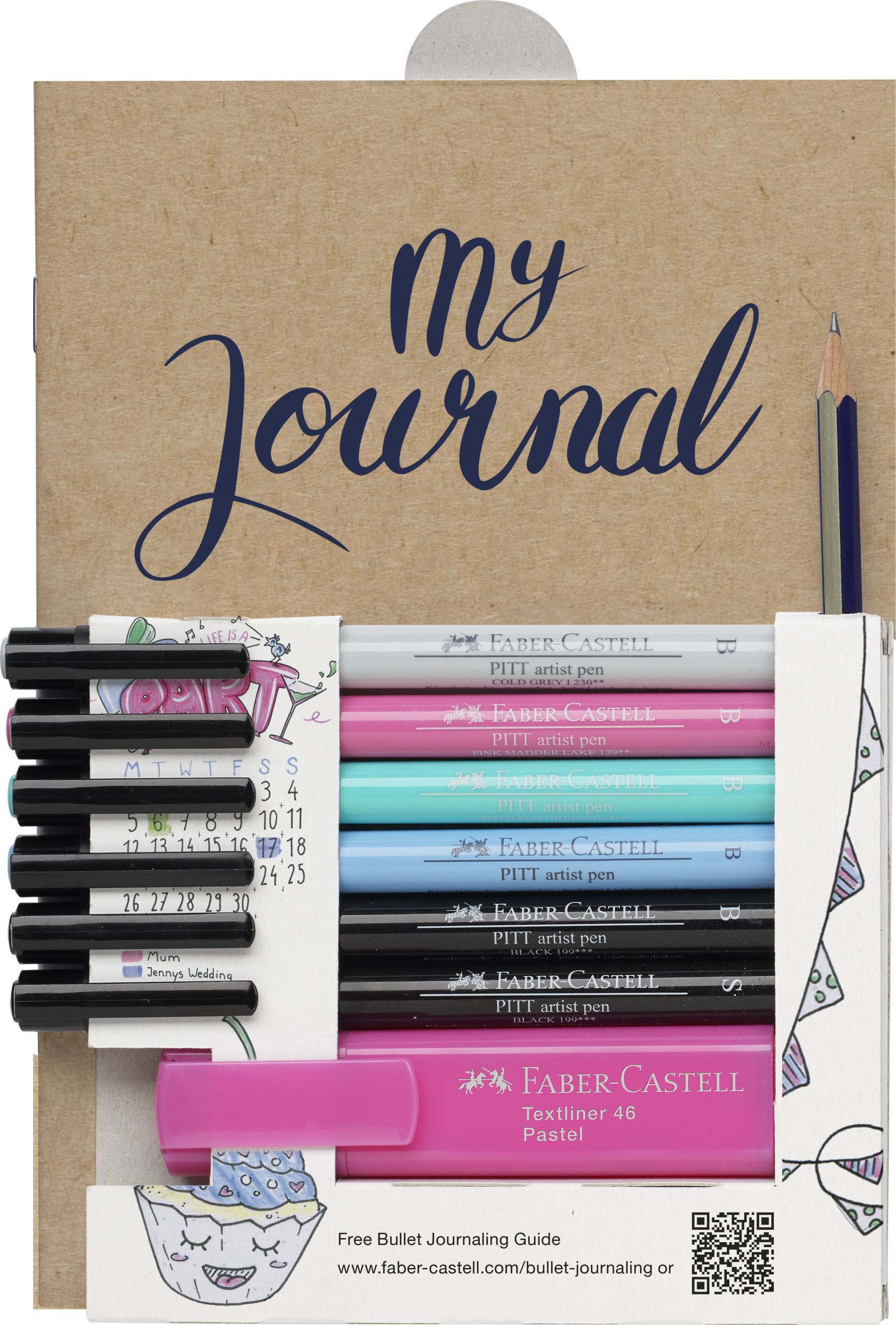 Faber-Castell Bullet Journaling - Starter-Set, 9-tlg. zum Top-Preis