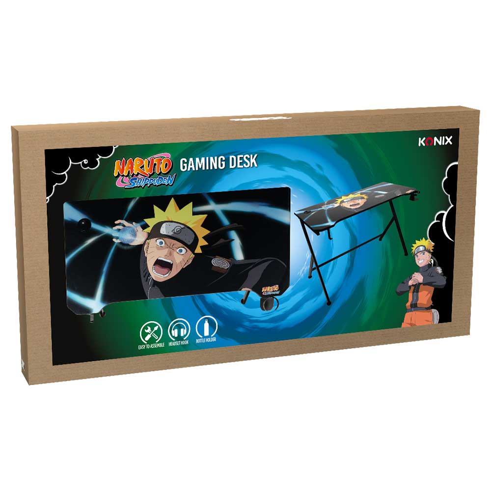 KONIX Gaming Desk Naruto Shippuden 121 x 69 x 76 cm bunt zum Top-Preis