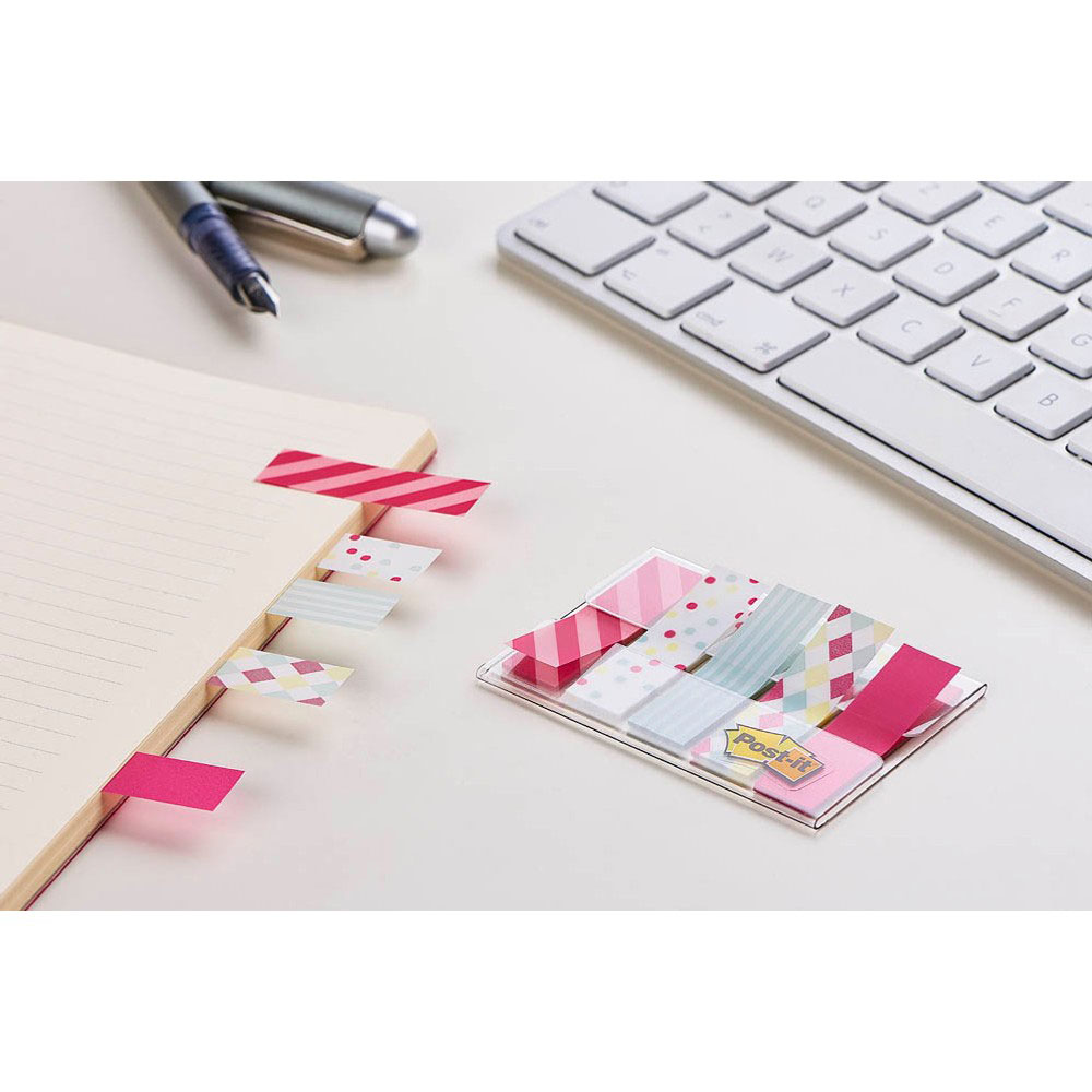 POST-IT Haftnotizen Index schmal Candy Colleciton 11,9 x 43,1 mm 100 ...