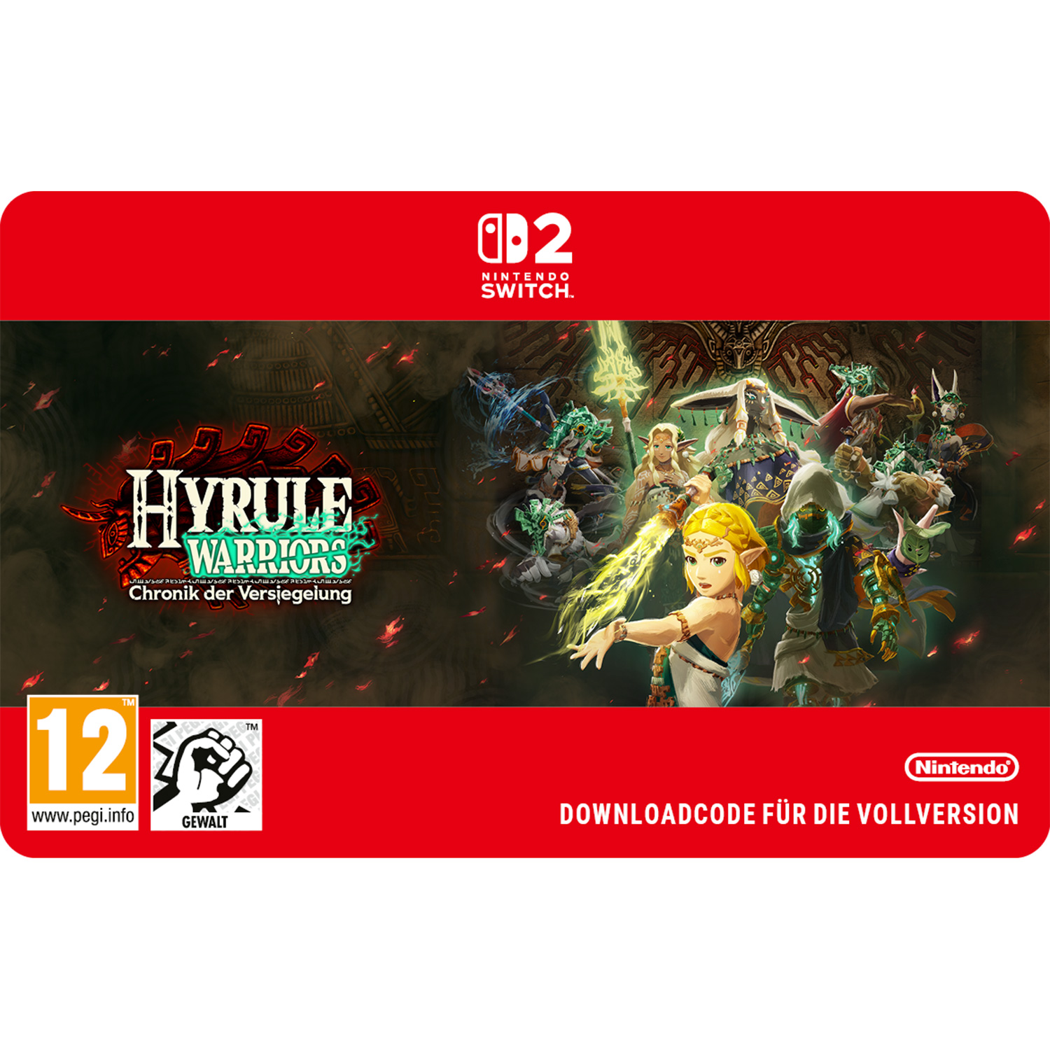 Hyrule Warriors: Chronik der Versiegelung Digital Code (Switch 2) zum Top-Preis