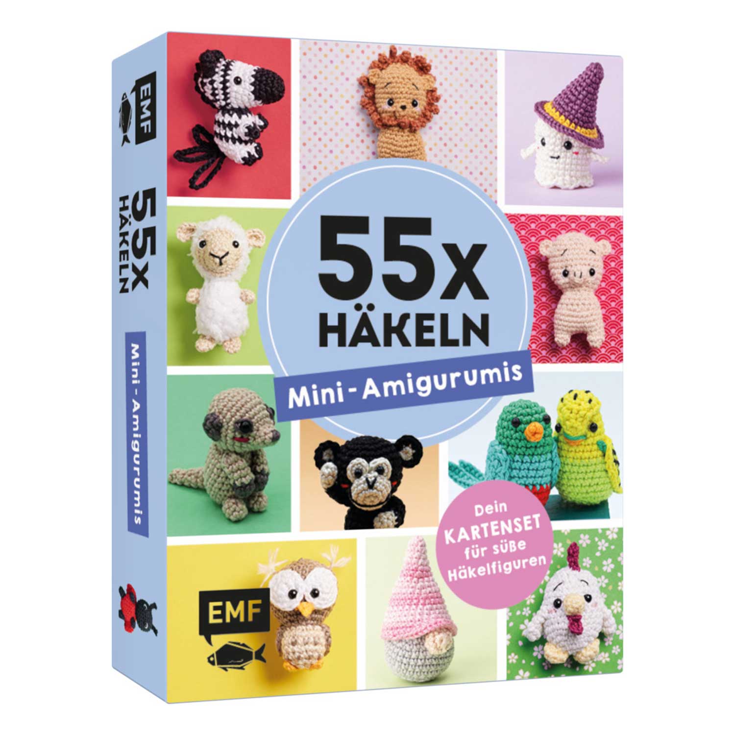 Nar, Natalie: 55 x häkeln - Mini-Amigurumis: Dein Kartenset von ...