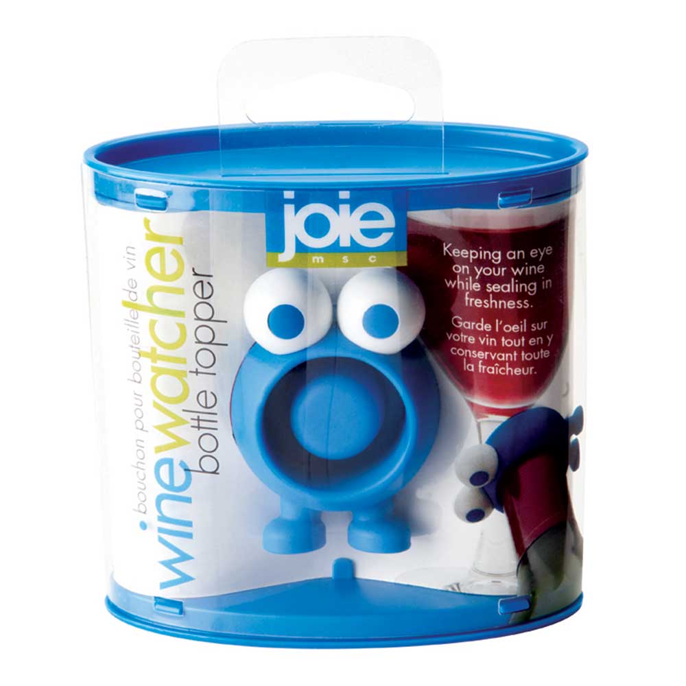 JOIE Weinflaschen-Verschluss Wine Watcher blau zum Top-Preis