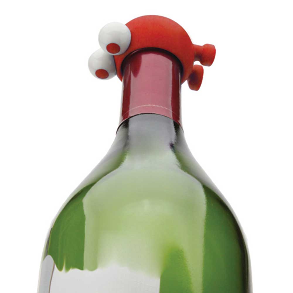 JOIE Weinflaschen-Verschluss Wine Watcher blau zum Top-Preis