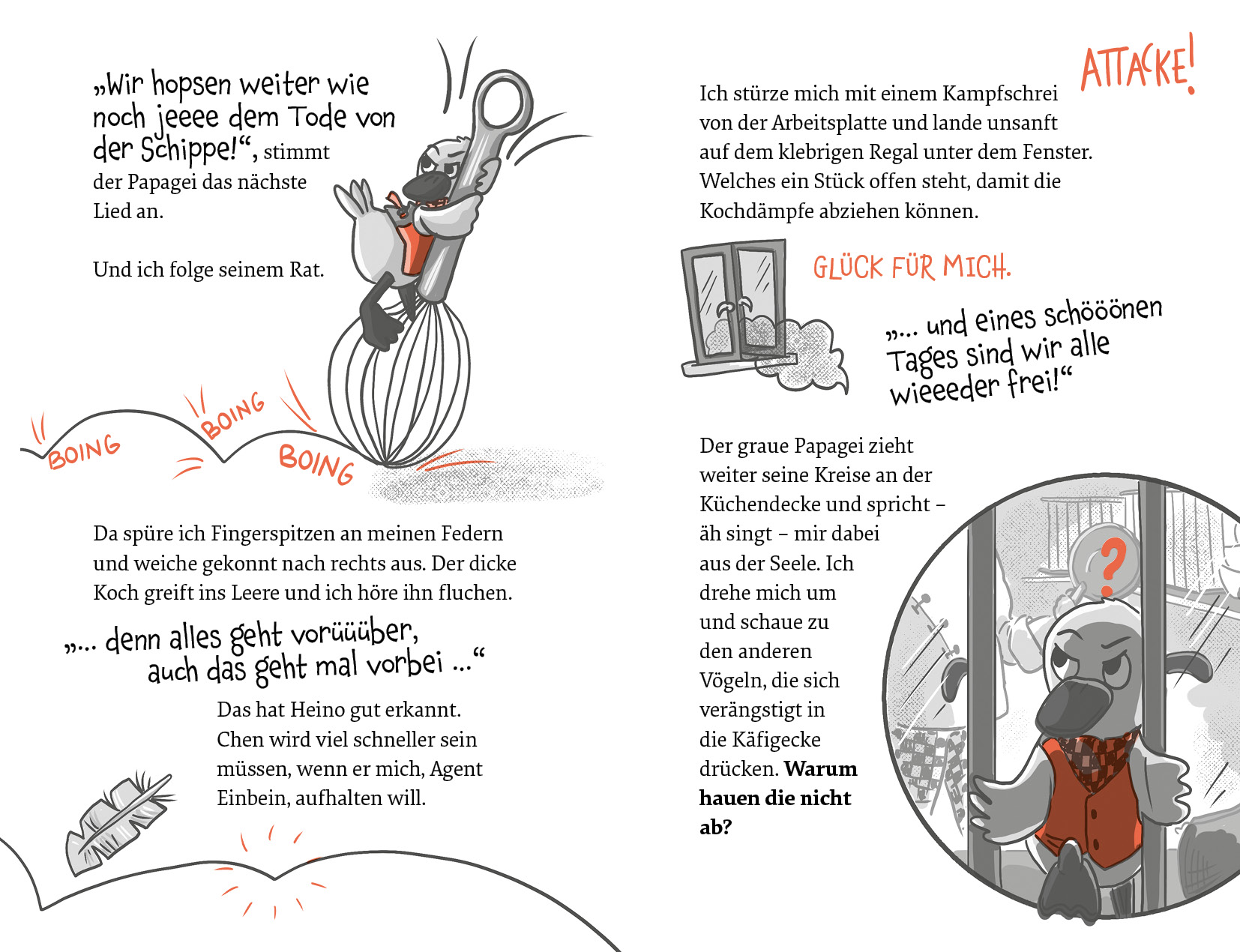 Saskia Diederichsen - Agent Einbein – Drei schräge Vögel ermitteln » Buch