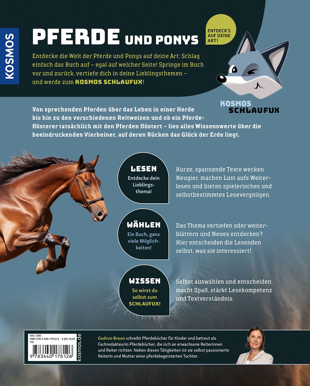 Gudrun Braun - Kosmos SchlauFUX - Pferde und Ponys » Buch