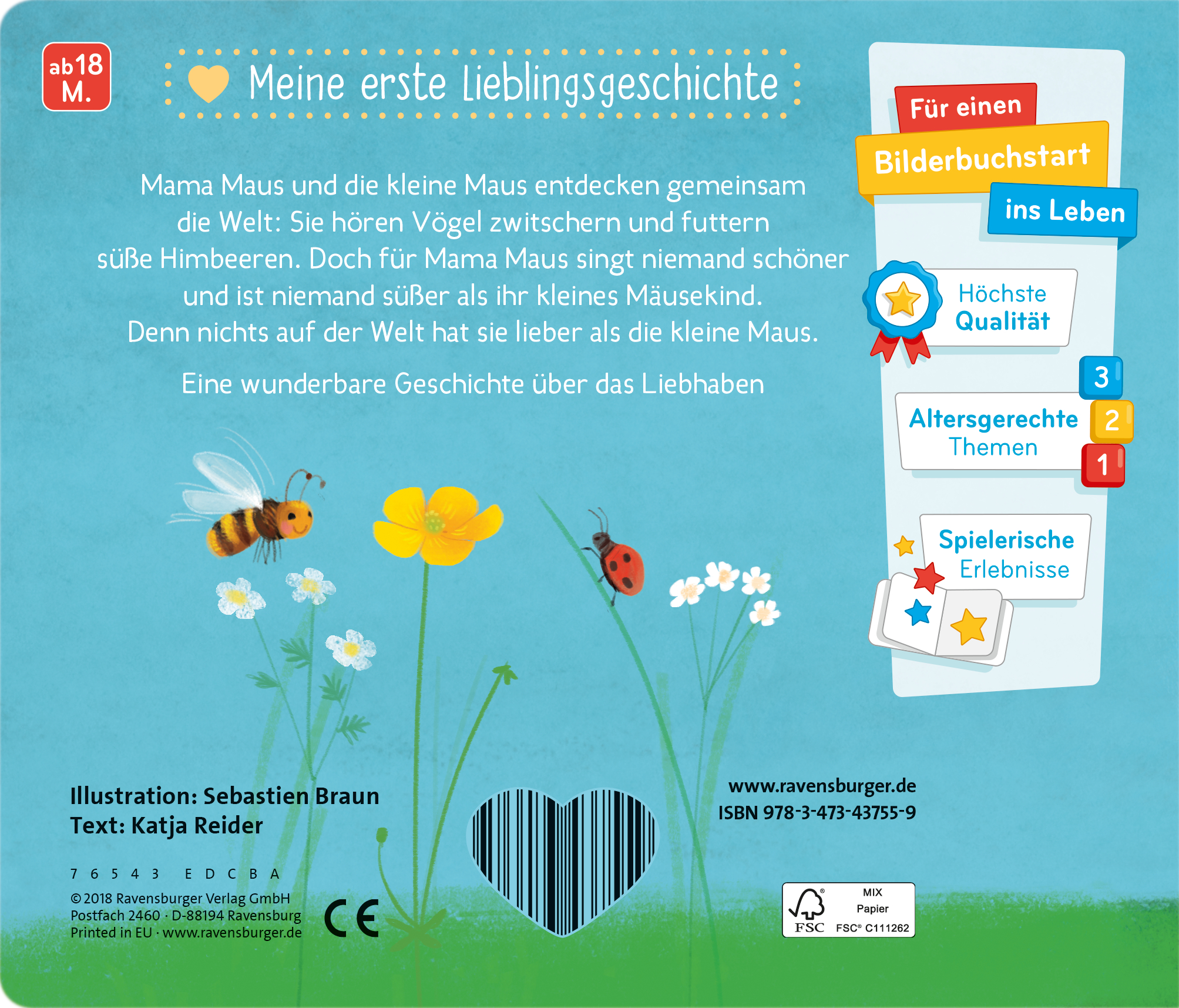 Katja Reider - Meine erste Lieblingsgeschichte: Ich hab dich lieb ...