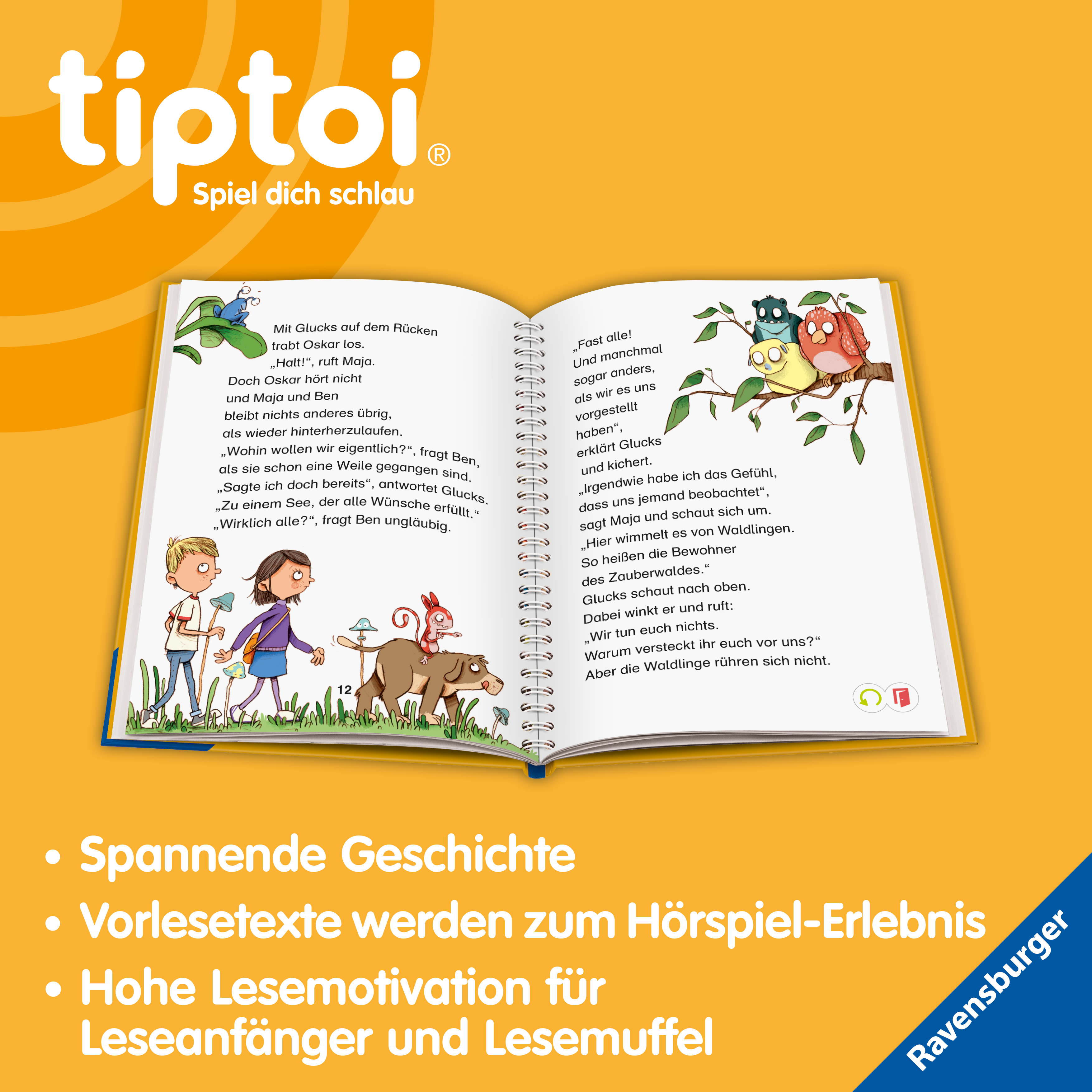 Annette Neubauer - tiptoi® Lese-Lausch-Abenteuer - Zauberwald » Buch