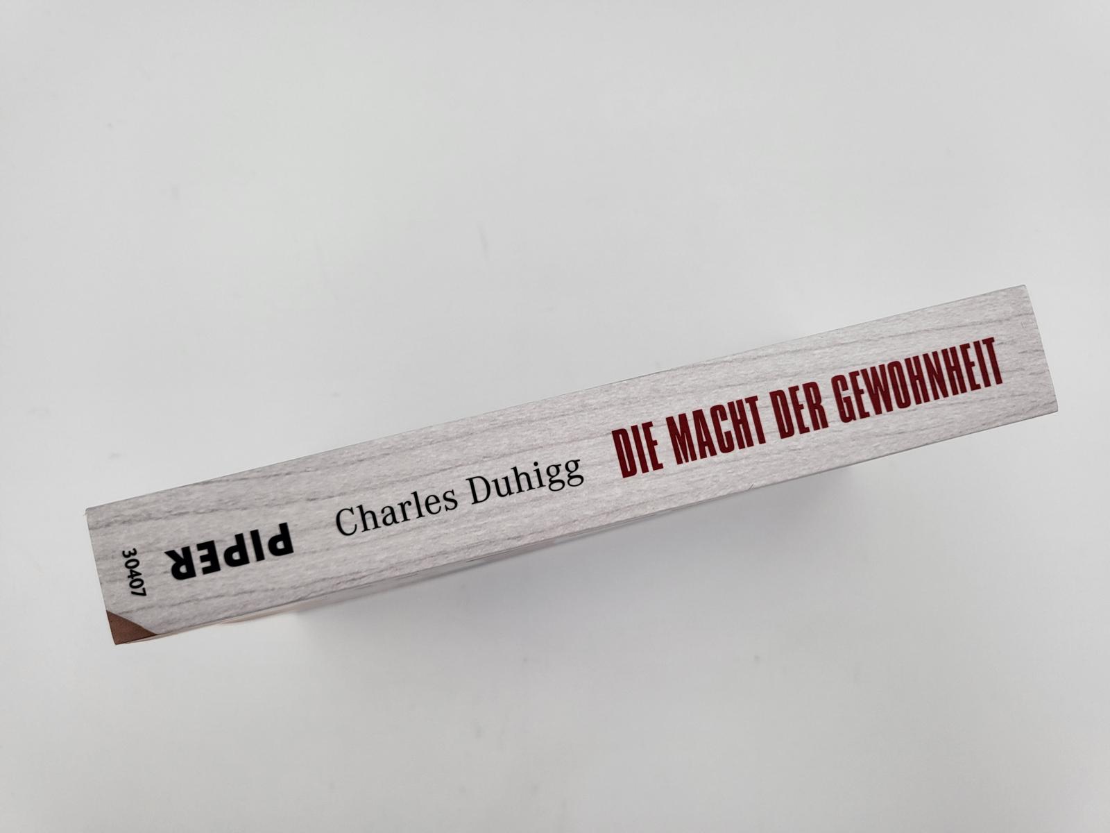 Charles Duhigg - Die Macht der Gewohnheit » Buch