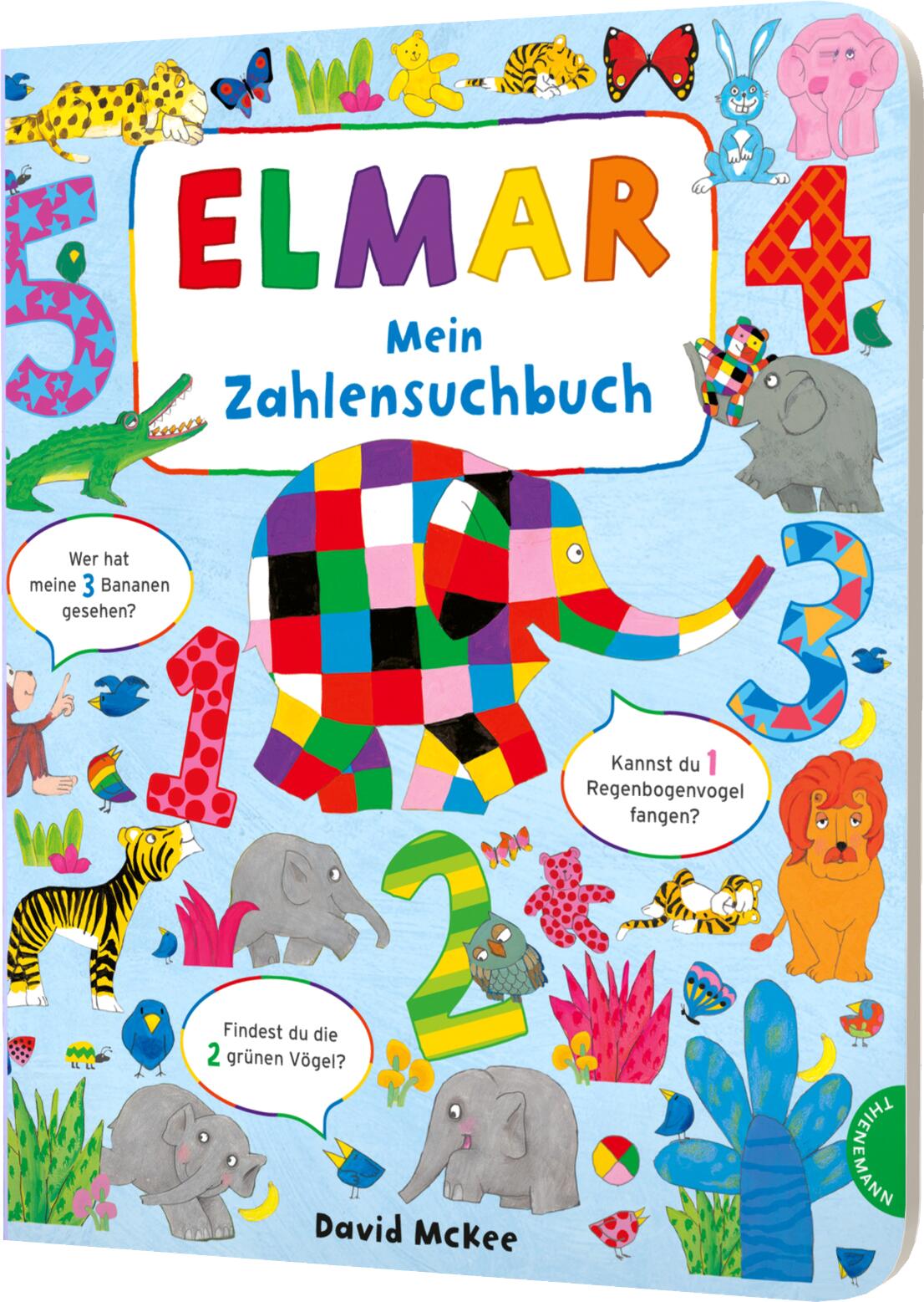 David McKee - Elmar: Mein Zahlensuchbuch » Buch