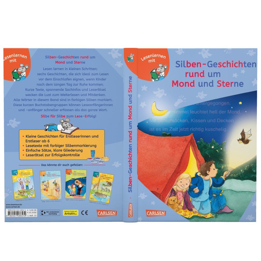 Antje Schwenker - LESEMAUS zum Lesenlernen Sammelbände: Silben ...