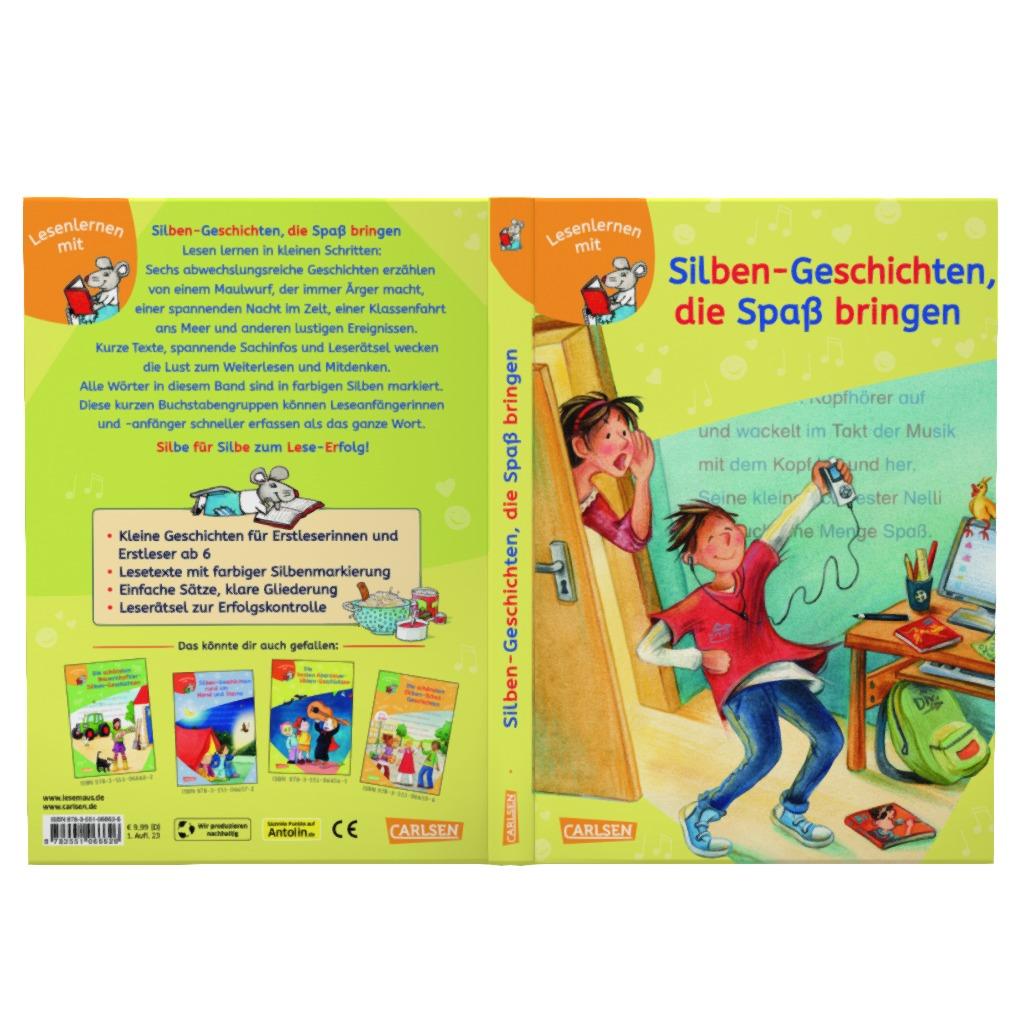 Dagmar Hoßfeld - LESEMAUS zum Lesenlernen Sammelbände: Silben ...