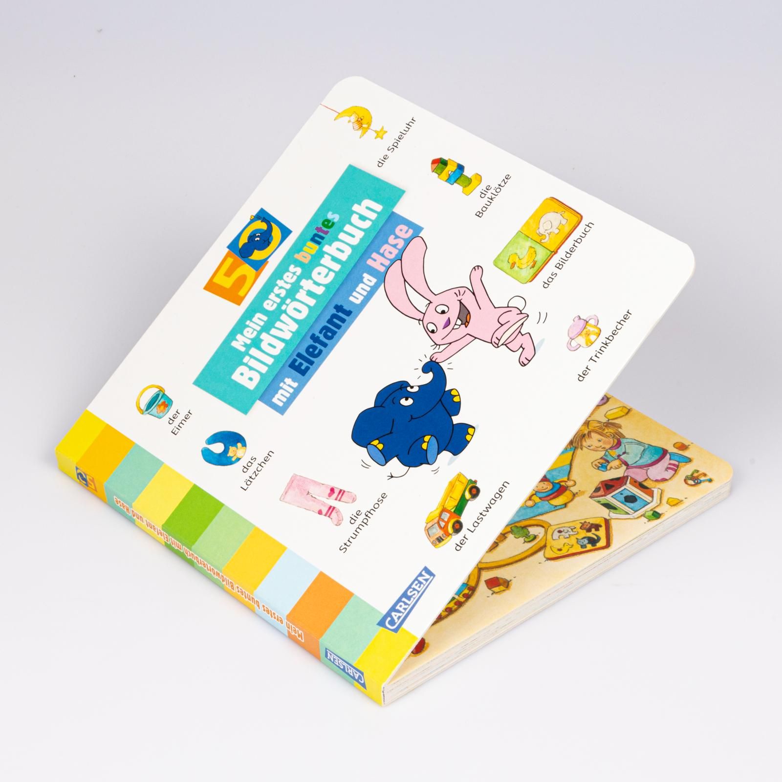 Mein erstes buntes Bildwörterbuch mit Elefant und Hase » Buch