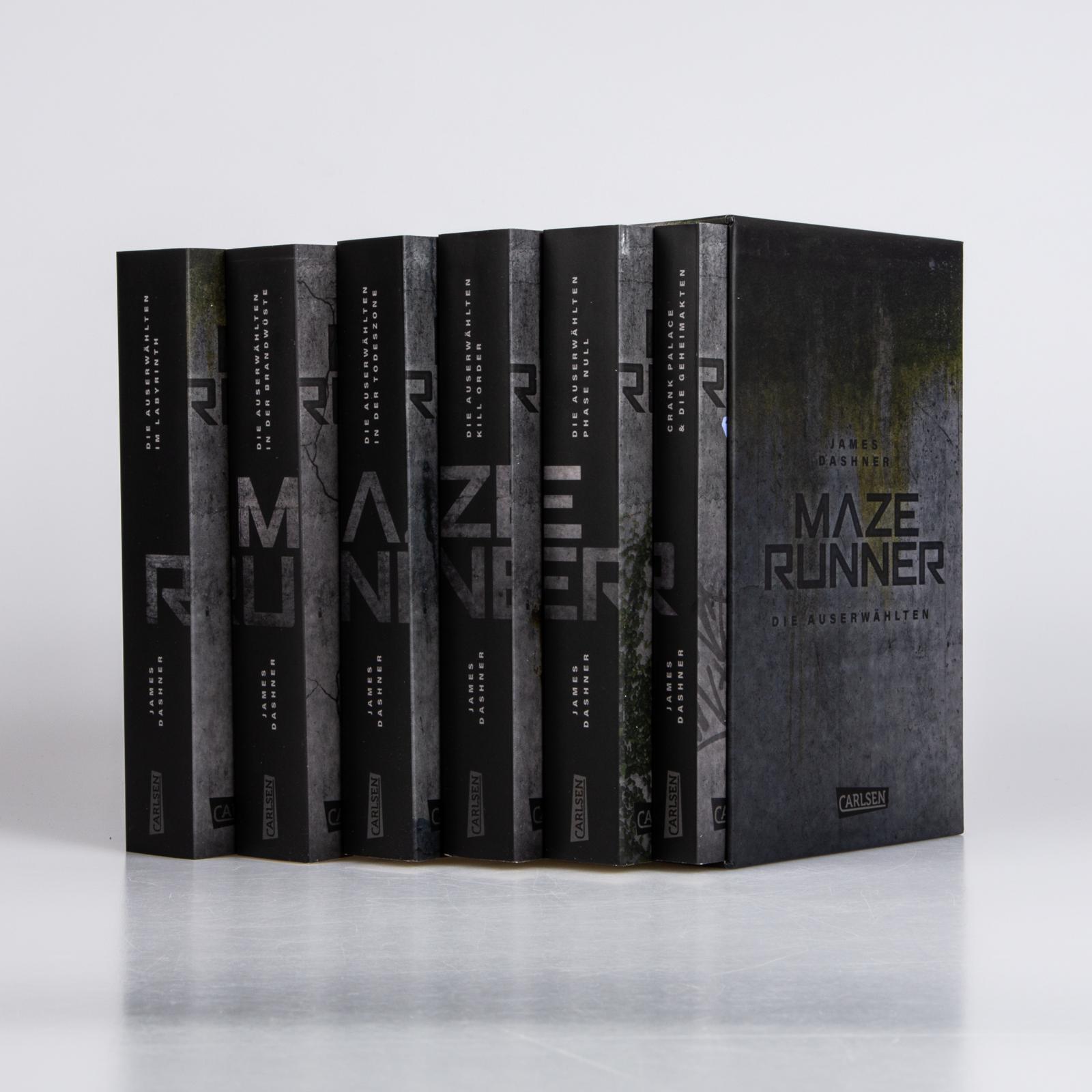James Dashner - Maze-Runner-Schuber (6 Bände im Taschenbuch-Schuber ...