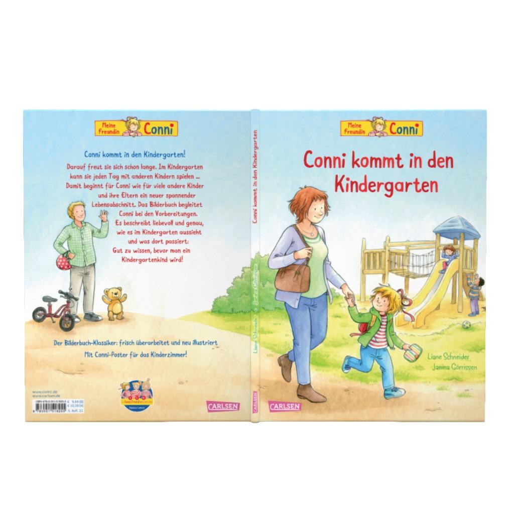 Liane Schneider - Conni-Bilderbücher: Conni kommt in den Kindergarten ...