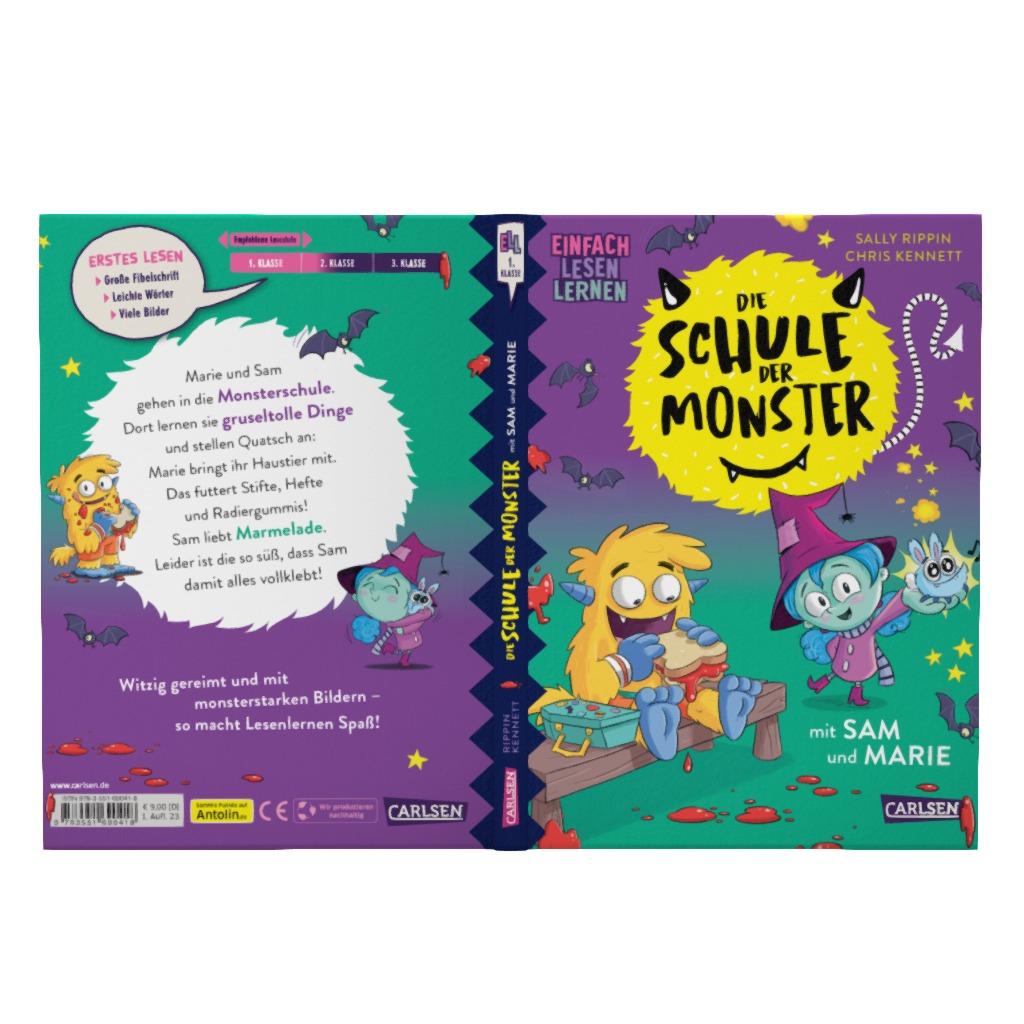 Sally Rippin - Die Schule der Monster mit Sam und Marie » Buch