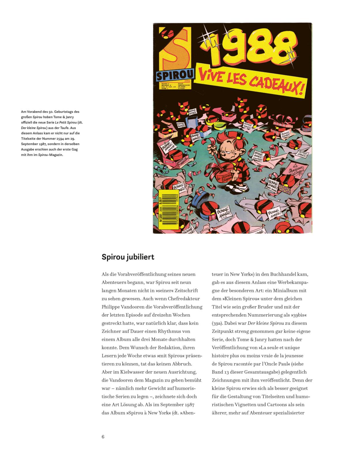 Tome - Spirou und Fantasio Gesamtausgabe 15: 1988-1991 » Buch