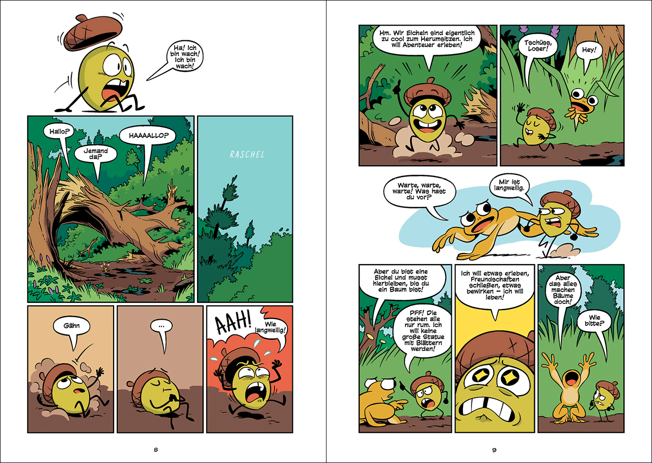 Andy Hirsch - Superbrain-Comics - Im Reich der Bäume » Buch