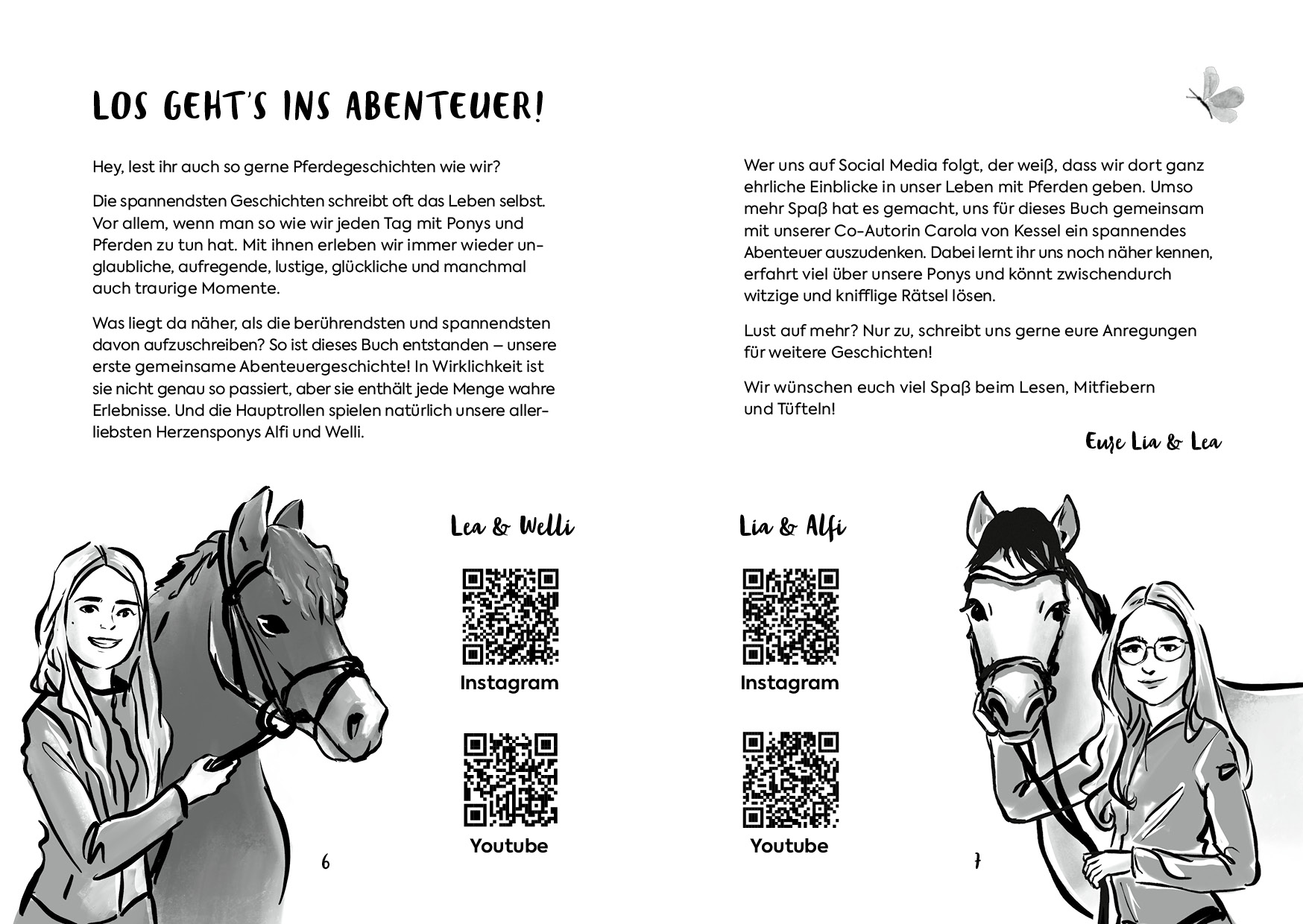 Carola von Kessel: Lia und Lea im Ponyglück - Eine mutige Entscheidung ...