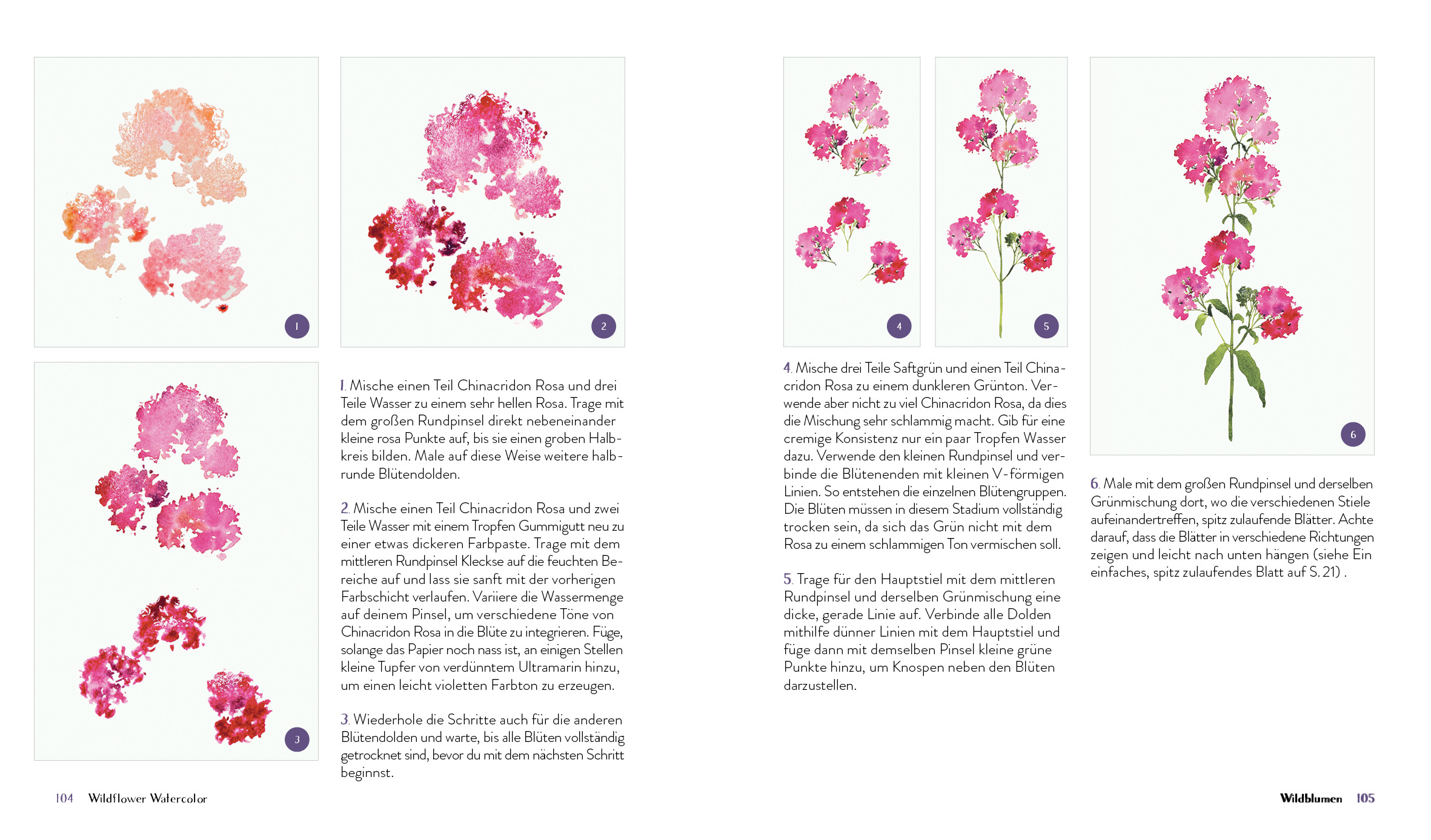 Sushma Hegde - Wildflower Watercolor – Blumen-Aquarelle malen » Buch