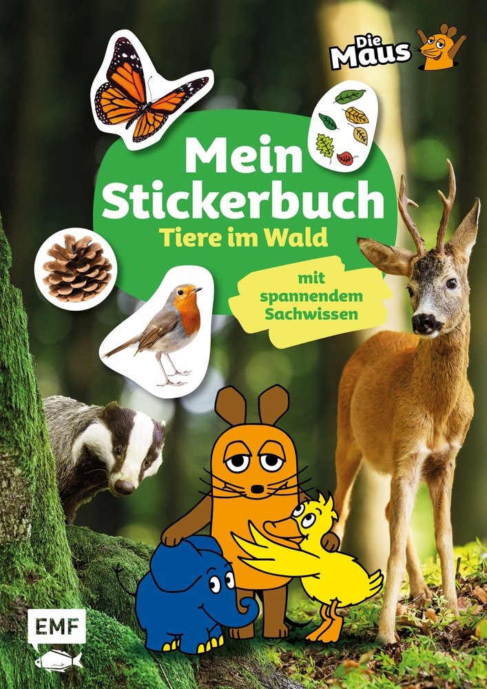 - Die Sendung mit der Maus – Mein Stickerbuch mit spannendem Sachwissen ...
