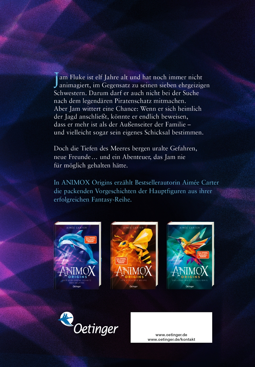 - Animox Origins 1. Der verlorene Schatz der Delfine » Buch