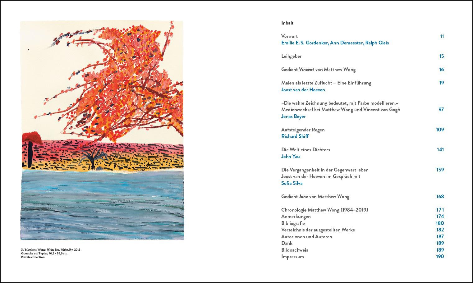 - Matthew Wong – Vincent van Gogh » Buch
