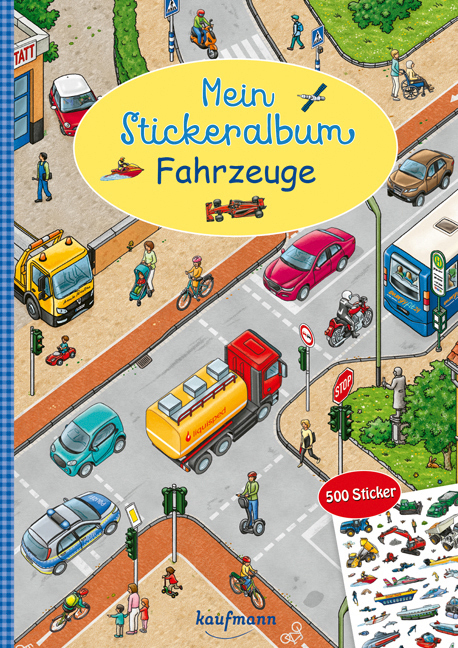 Laura Lamping: Mein Stickeralbum Fahrzeuge - geheftet » Buch