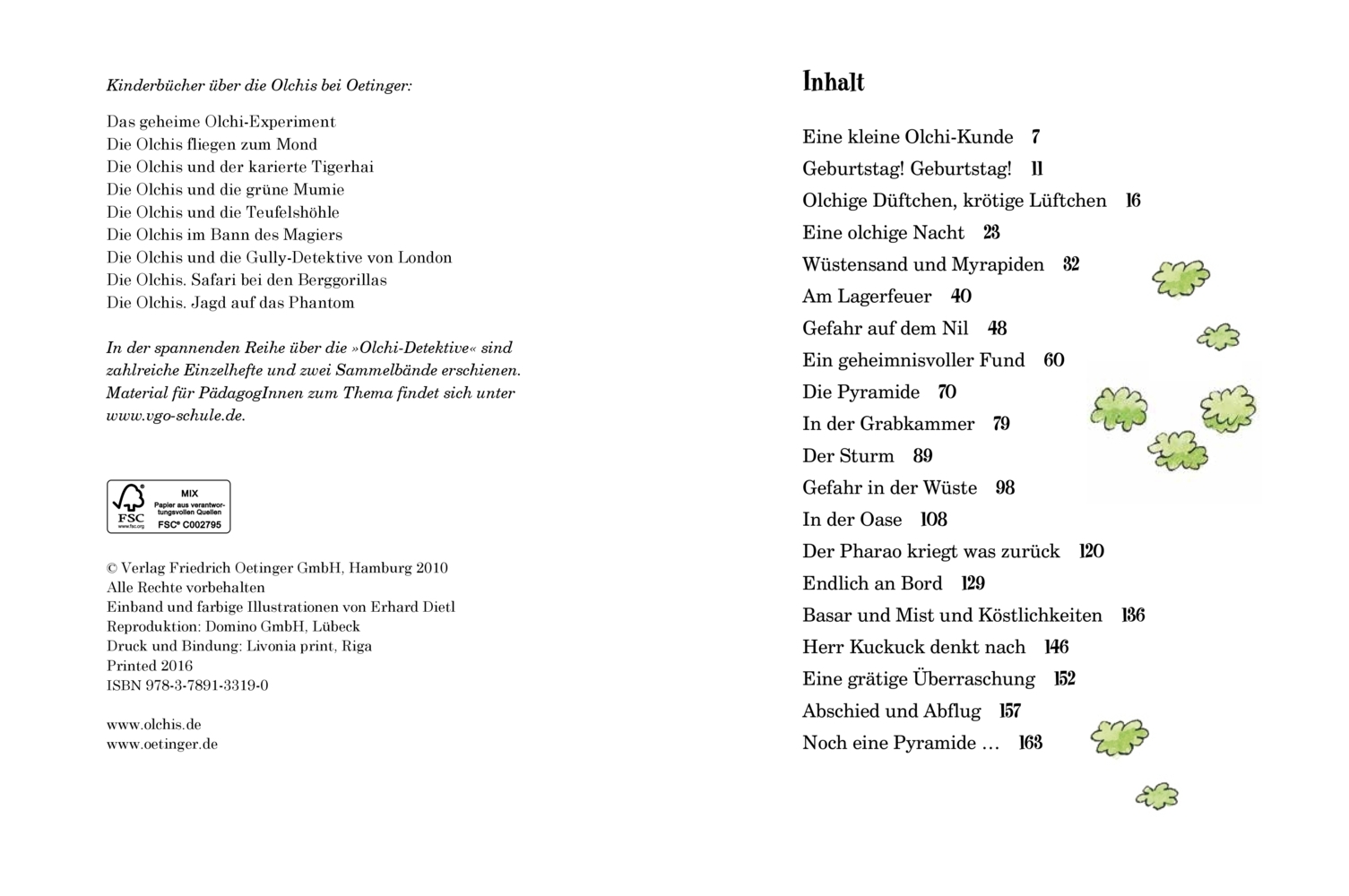 Erhard Dietl - Die Olchis und die grüne Mumie » Buch