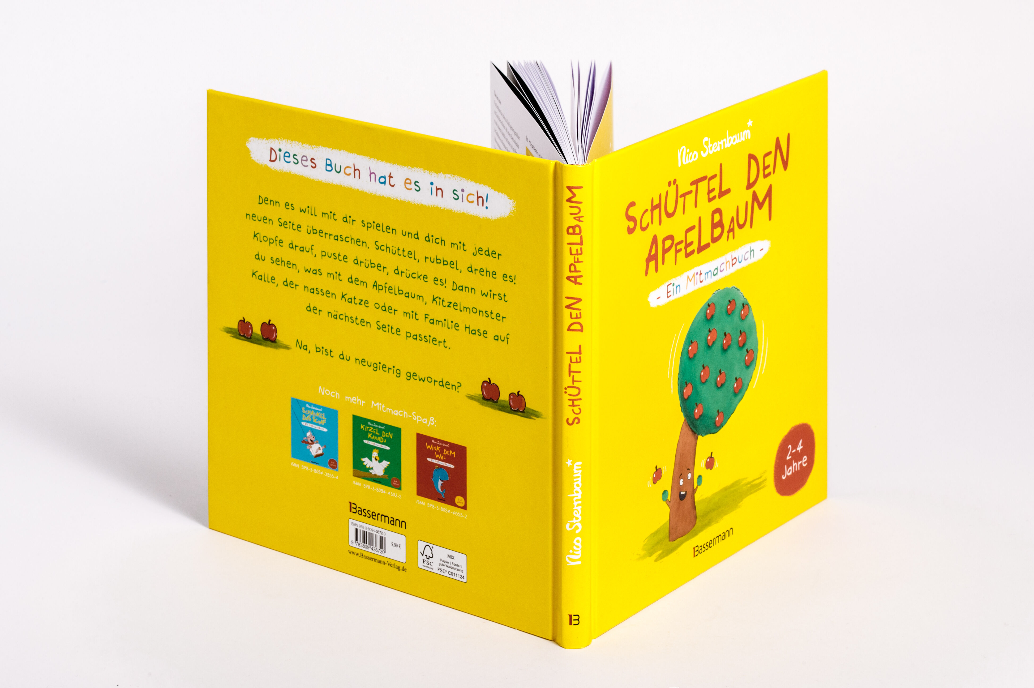 Nico Sternbaum - Schüttel den Apfelbaum - Ein Mitmachbuch. Für Kinder ...