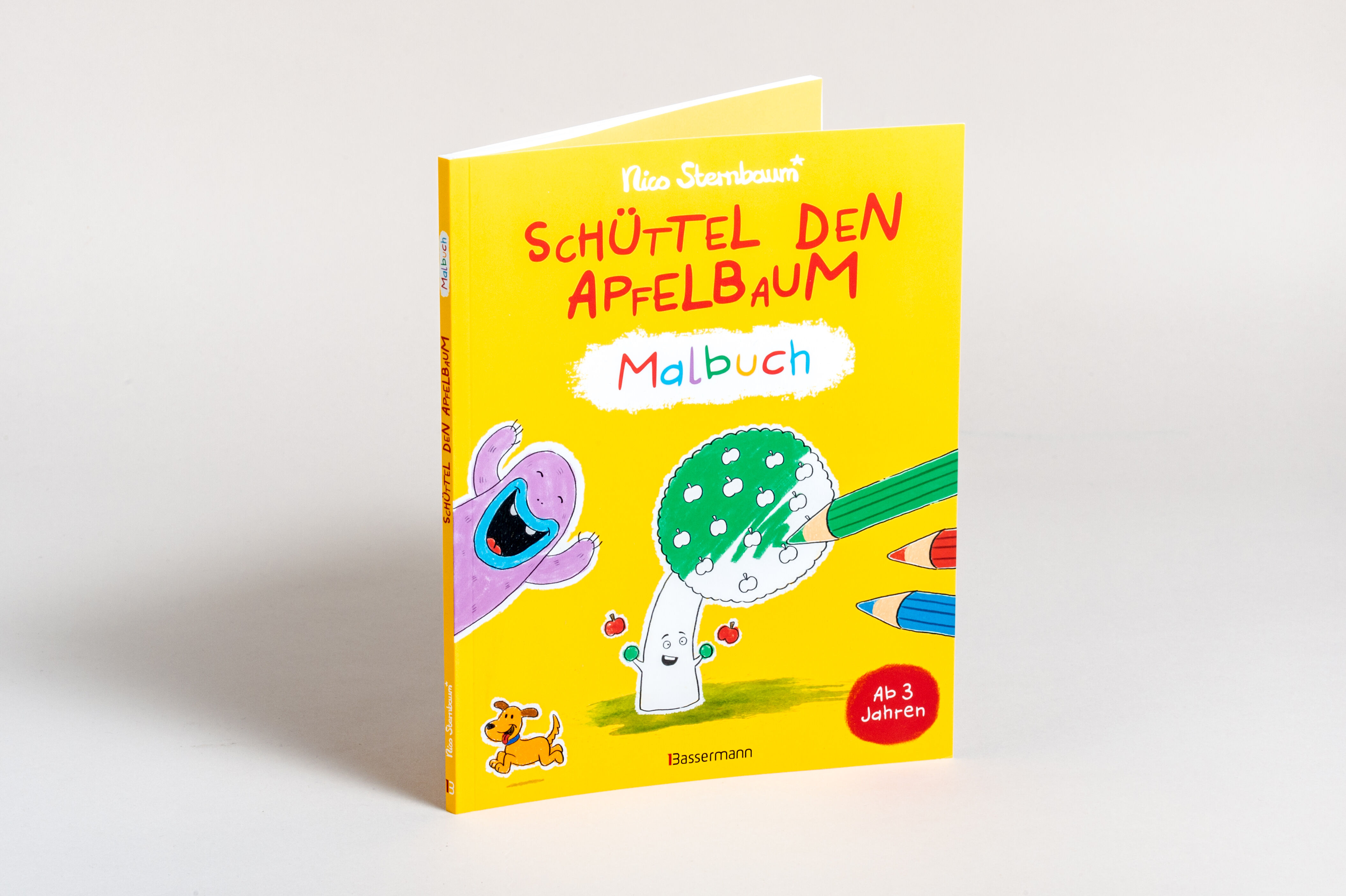 Nico Sternbaum - Schüttel den Apfelbaum - Malbuch » Buch