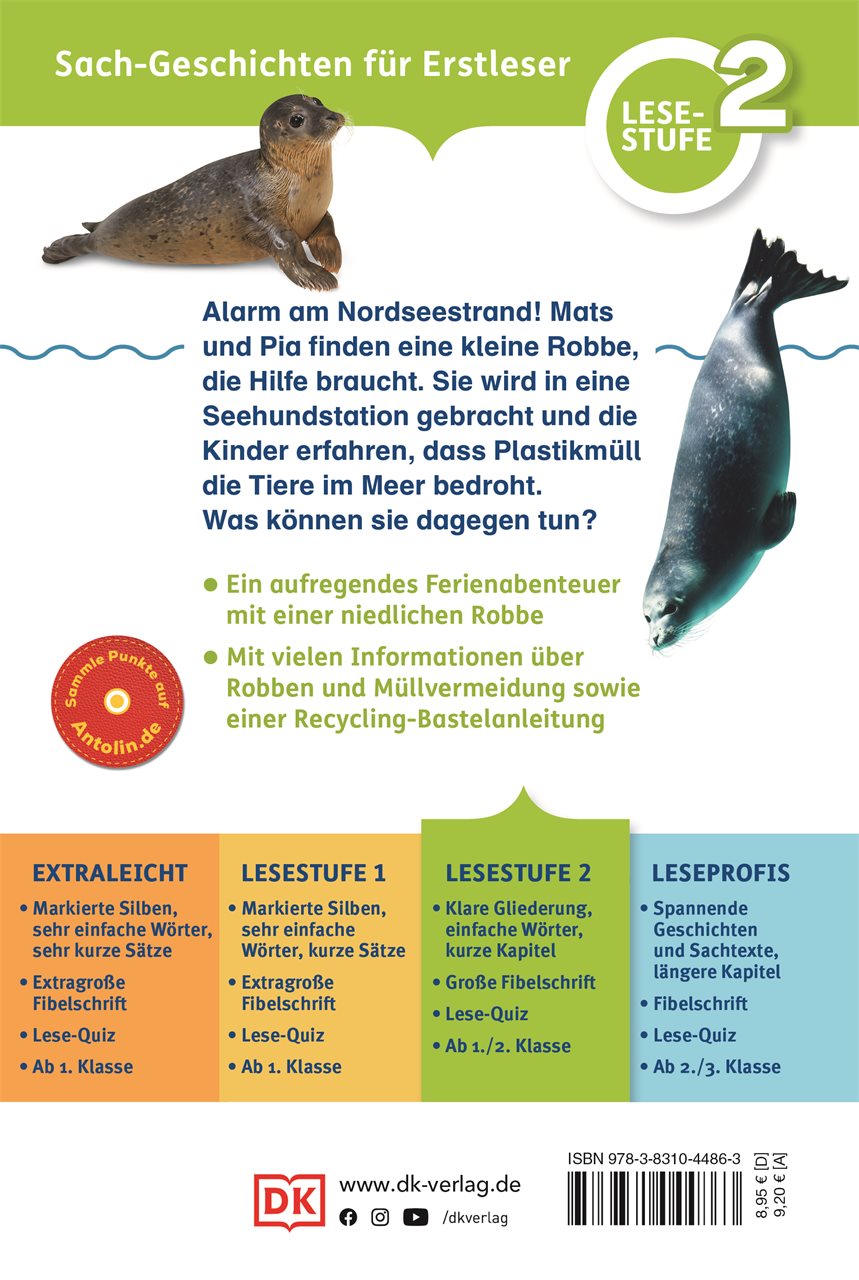 Sabine Frank - SUPERLESER! Mats und Pia retten eine Robbe » Buch