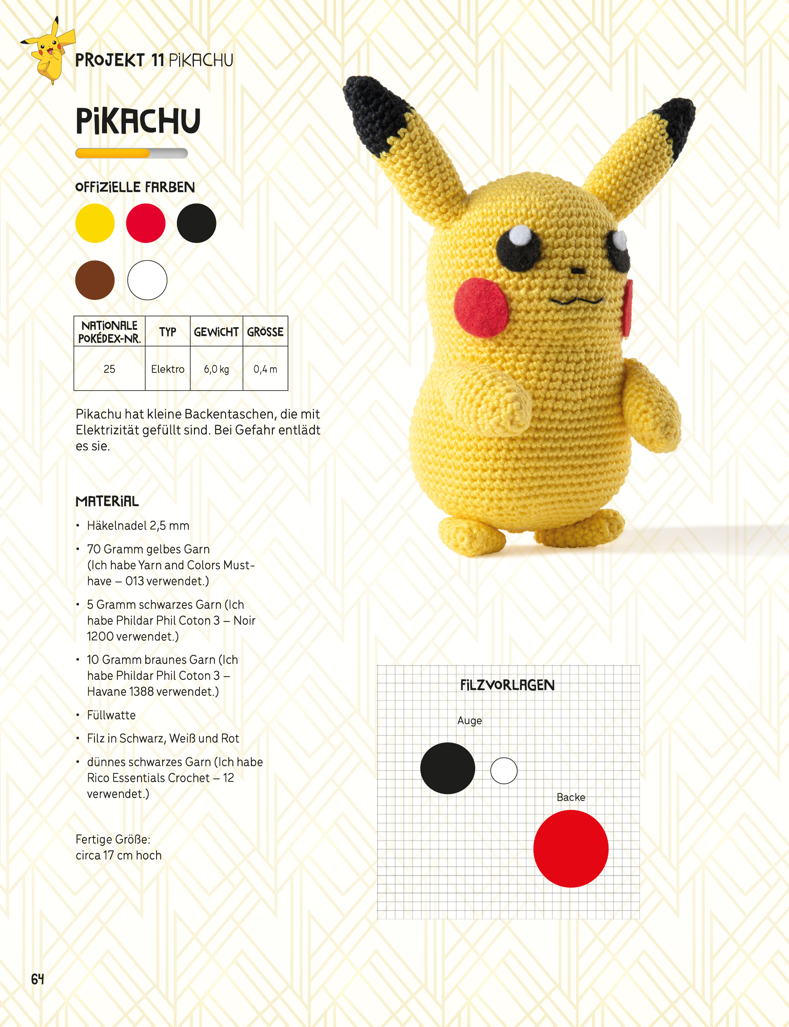 Sabrina Somers - Pokémon: Das große Häkelbuch » Buch