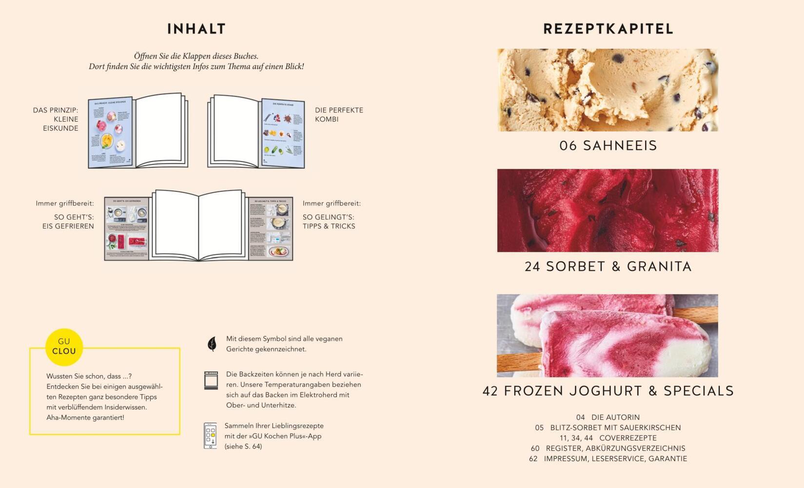 Sandra Schumann: Eis, Sorbets & Frozen Joghurts - Taschenbuch