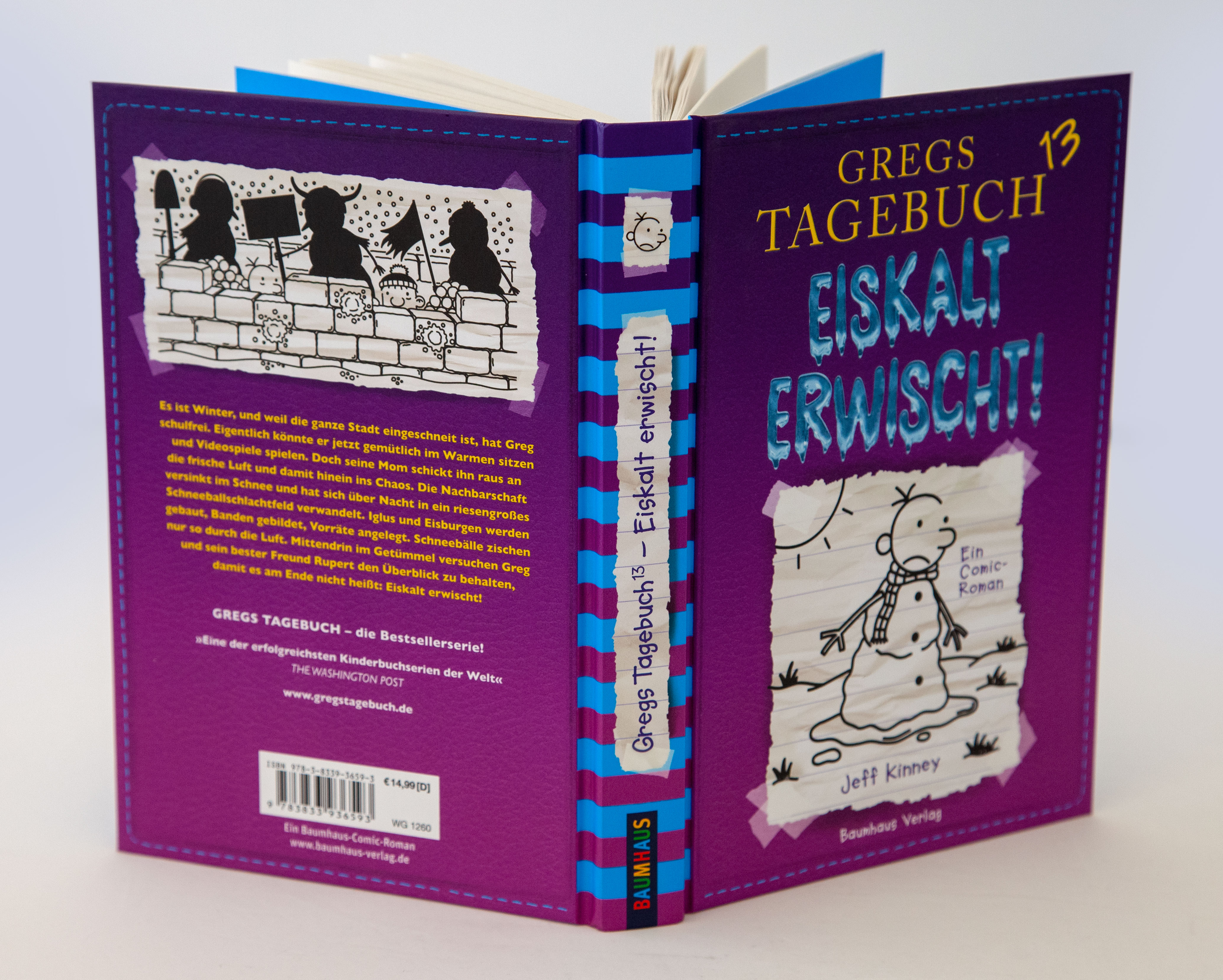 Jeff Kinney - Gregs Tagebuch - Eiskalt erwischt! » Buch