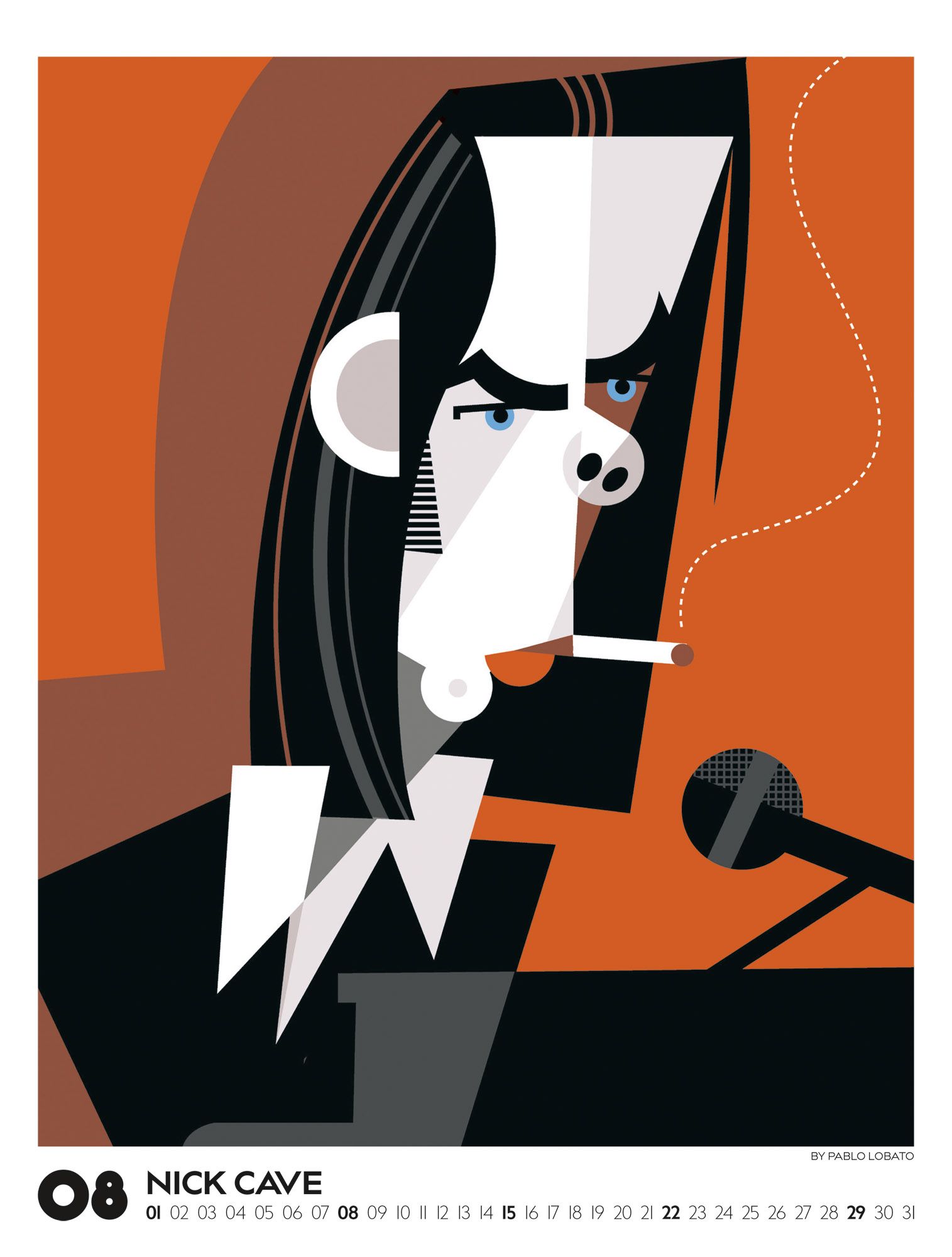 Pablo Lobato: Legends Kalender 2027 | Musiklegenden