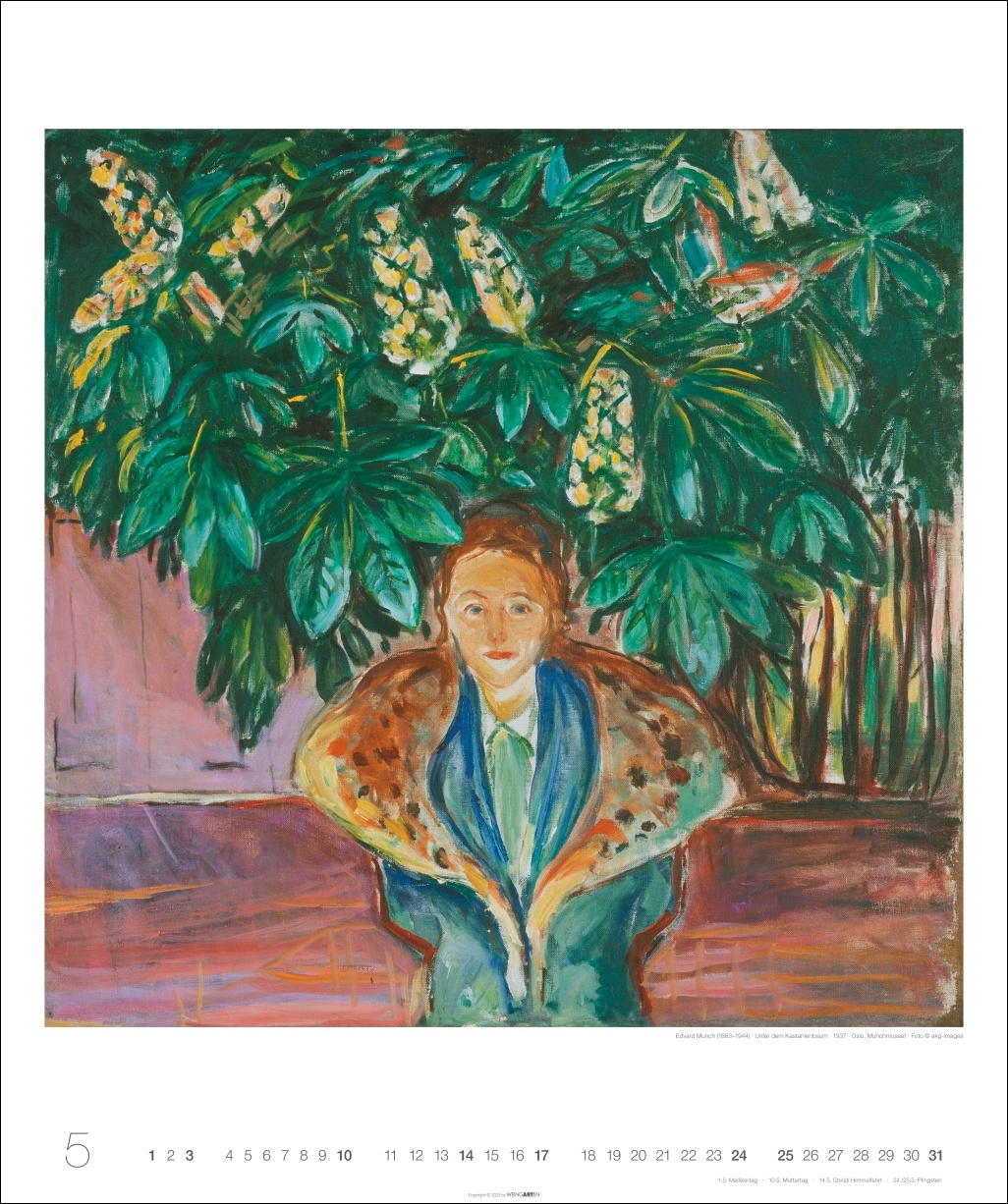 Edvard Munch Edition Kalender 2026