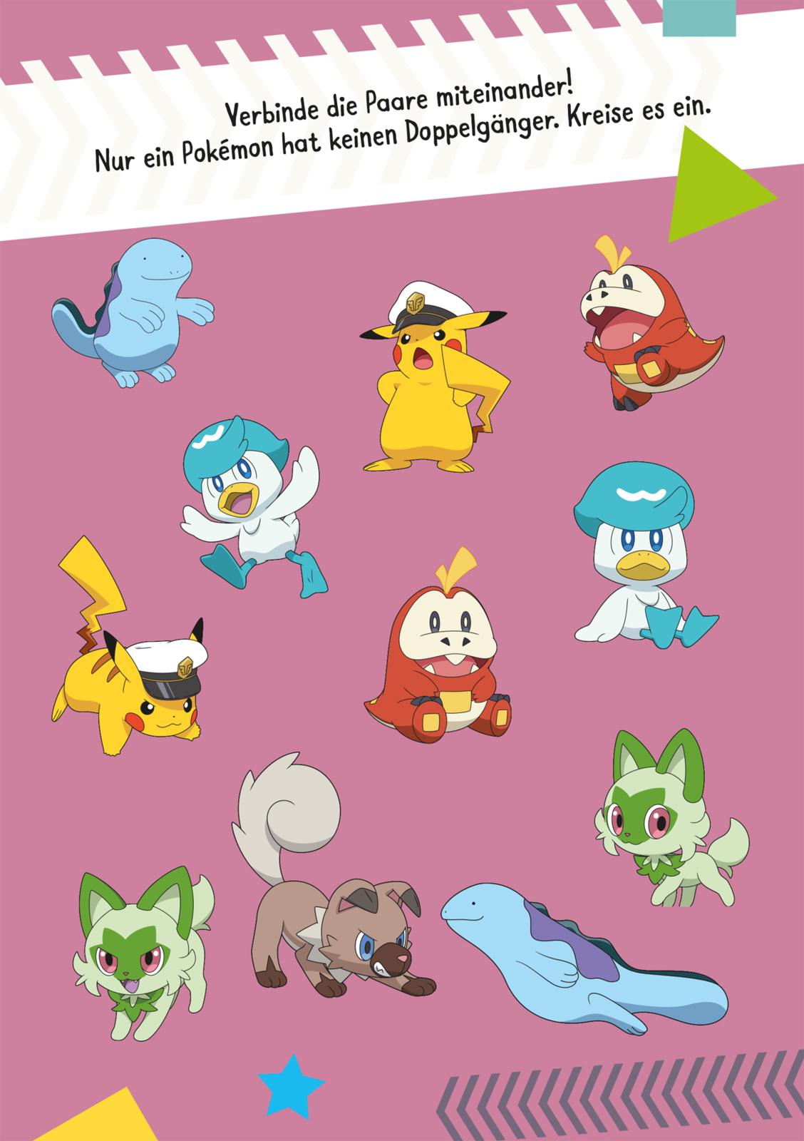 - Pokémon Activity-Buch: Pokémon Mein bunter Mal- und Rätselblock » Buch