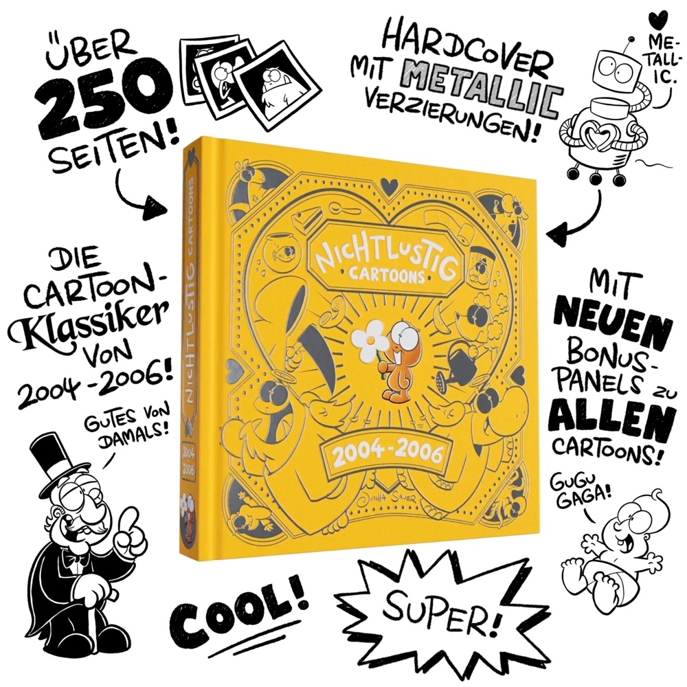 Joscha Sauer: NICHTLUSTIG Cartoons 2004-2006 - gebunden » Buch