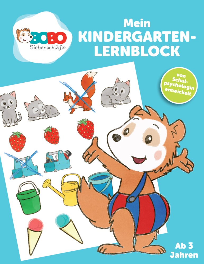 JEP-, Animation - Bobo Siebenschläfer - Mein Kindergarten Lernblock » Buch