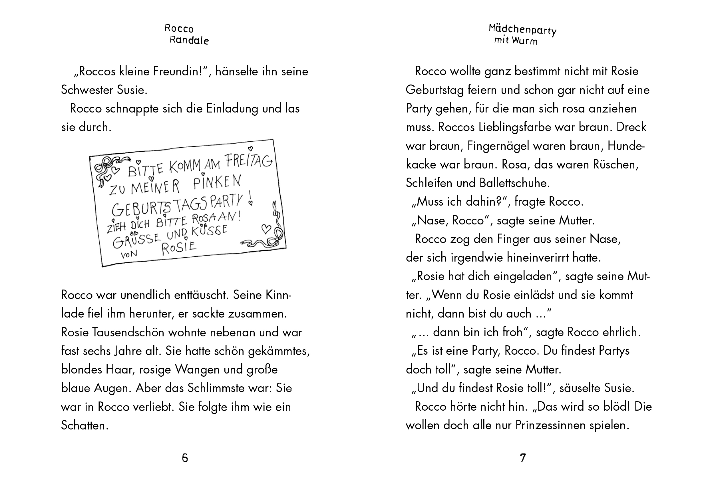 Alan Macdonald - Rocco Randale 01 - Mädchenparty mit Wurm » Buch